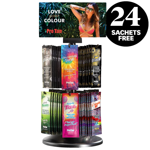 Pro Tan Saturnia Rotating Sachet Deal